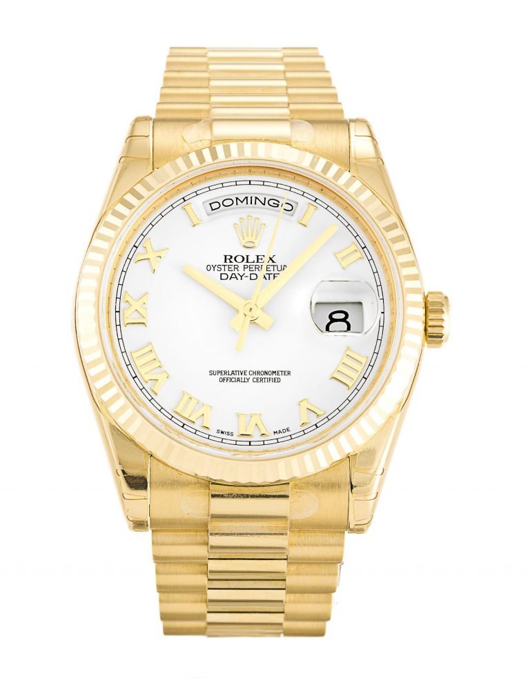 Rolex Day-Date Gold 118238 - Best Place to Buy Replica Rolex Watches ...