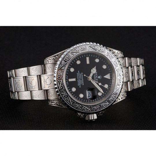 Rolex Submariner Skull Limited Edition Black Dial White Case And ...