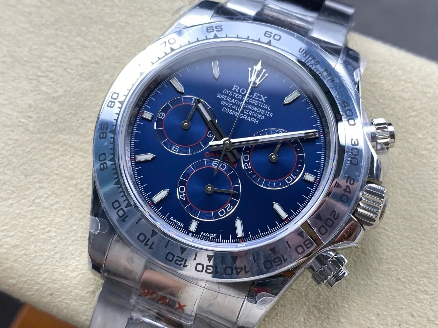 Rolex Daytona 40 mm 126509 Bright Blue Dial - Best Place to Buy Replica ...